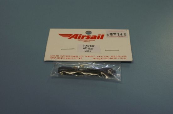 Airsail 3-ac137 M3 Ball Joints, 1 x pair. Hobby Hangar