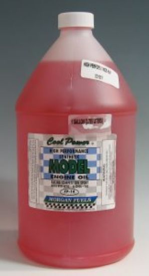 Morgan Coolpower Red 3.8L (1 US Gal) Low Viscosity Oil. Hobby Hangar