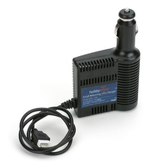 HBZ1003 Parkzone 3-Cell 1.3A Balancing Li-Po Charger. Hobby Hangar