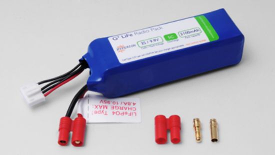 Hyperion HP-FG305-2100-3S Transmitter Battery LiFePO4 9.9V 2100m. Hobby ...