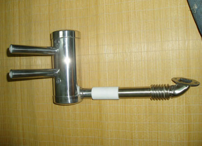 Pitts style muffler for DL50 or DLE55. Hobby Hangar