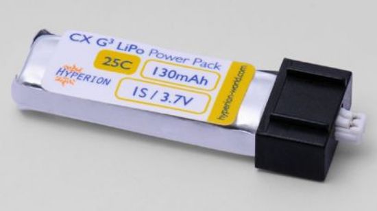 Hyperion 1S 130mAh 25C HIGH POWER Battery for ParkZone/E-Flite. Hobby ...