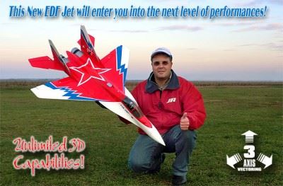 SebArt MiG 29 3D EDF Jet (ARF). Hobby Hangar