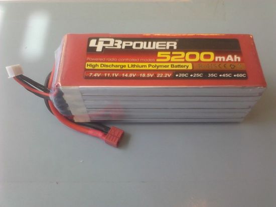 LPB Power 6S 22.2v 5200mAh 35C XT-60 Plug. Hobby Hangar