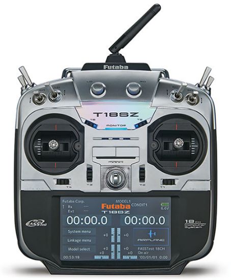 Futaba 18SZ FASSTest, FASST, T-FHSS, S-FHSS Radio (mode 1 or 2). Hobby ...