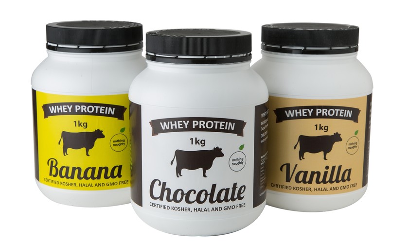 Protein Powder 1KG Whey Concentrate Banana. Hobby Hangar