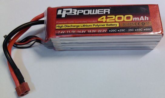 LPB Power 3S 11.1v 3300mAh 35C XT-60 Plug. Hobby Hangar