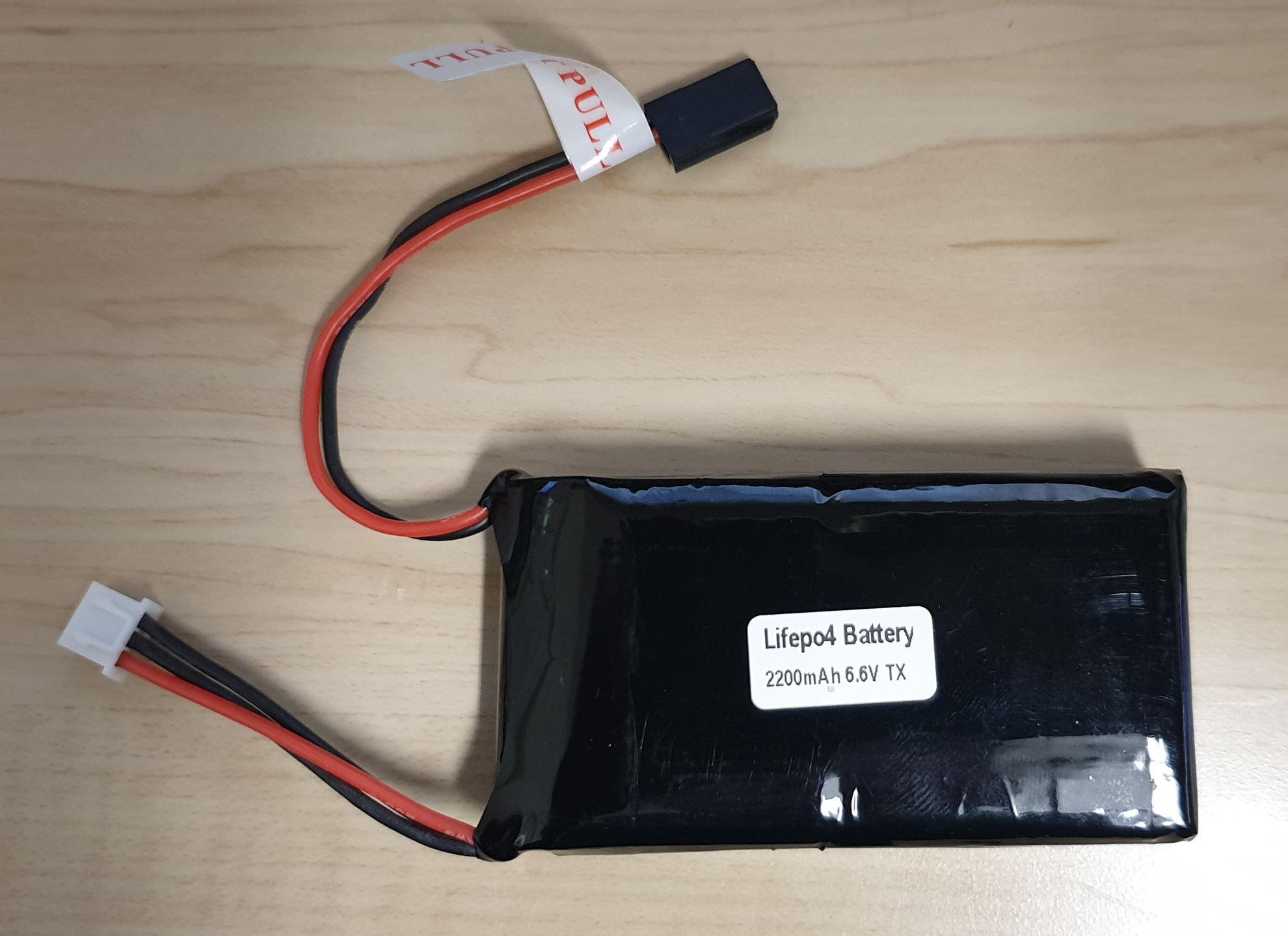 LPB Power 6.6V 2200mAh TX Battery LIFE (Futaba TX). Hobby Hangar