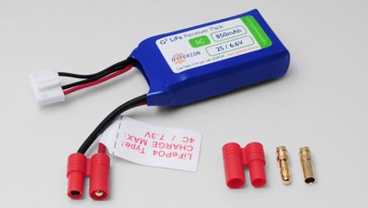 Hyperion HP-FG505-0850-2S G5 Receiver Battery LiFePO4 6.6V 850mAh ...