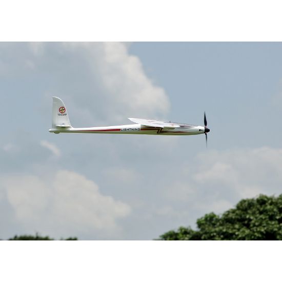 TOP RC TOP050B Lightning V2 powered Glider 1.5m span MG servo's PNP ...
