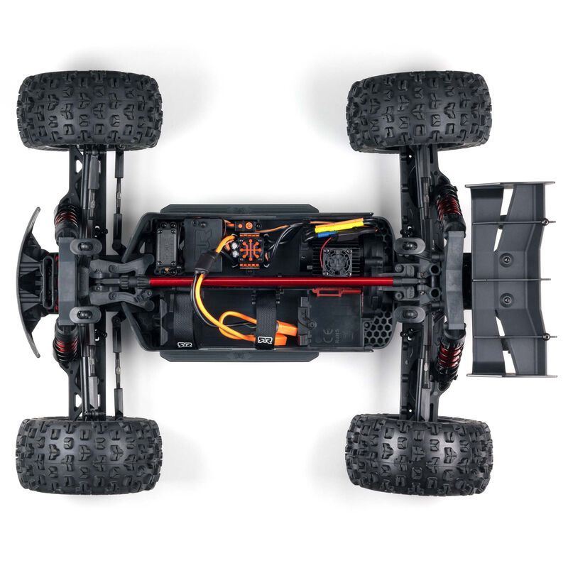 Arrma ARA4408V2T1 KRATON 4X4 4S BLX 1/10 Speed MT Teal/Black RTR w/GT ...