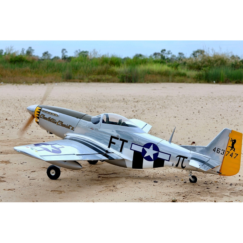 Seagull SEA391GEAR-Indent 2025 P-51D Charlotte’s Chariot II 71 inch ARF ...